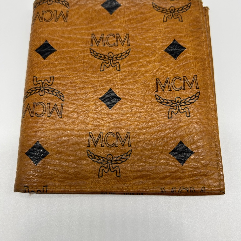 Mcm Cognac Visetos Monogram Canvas Nappa Leather Bifo… - Gem